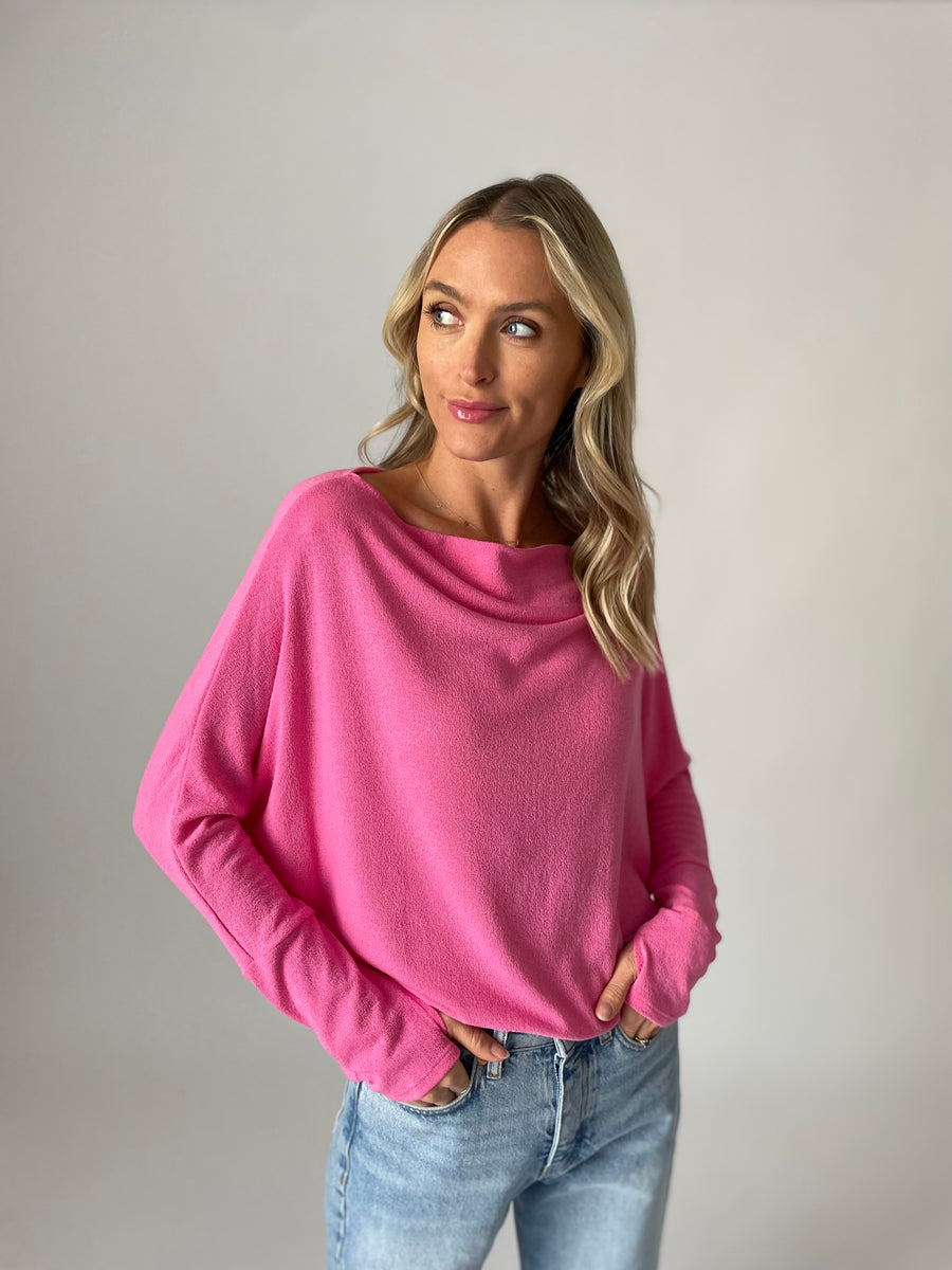 the anywhere top [bubble pink] – Six Fifty Clothing