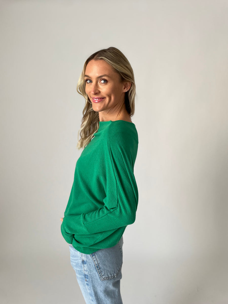 the anywhere top [green] – Six Fifty Clothing