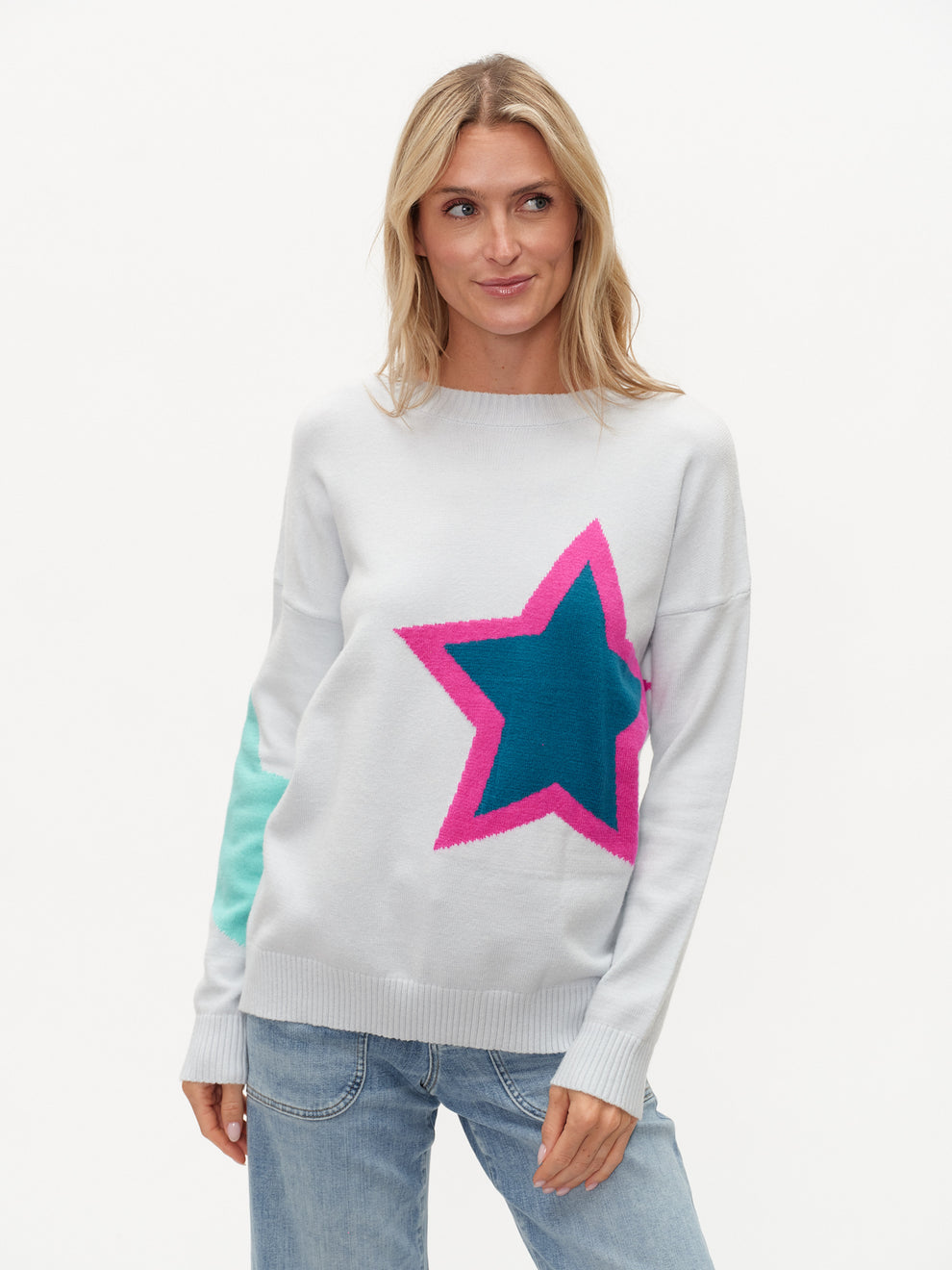 lex sweater [light blue] – Six Fifty Clothing